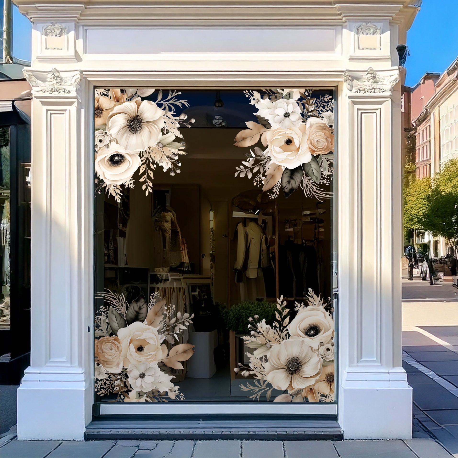 WINDOW FILM | Corners – Dizzy Duck Designs