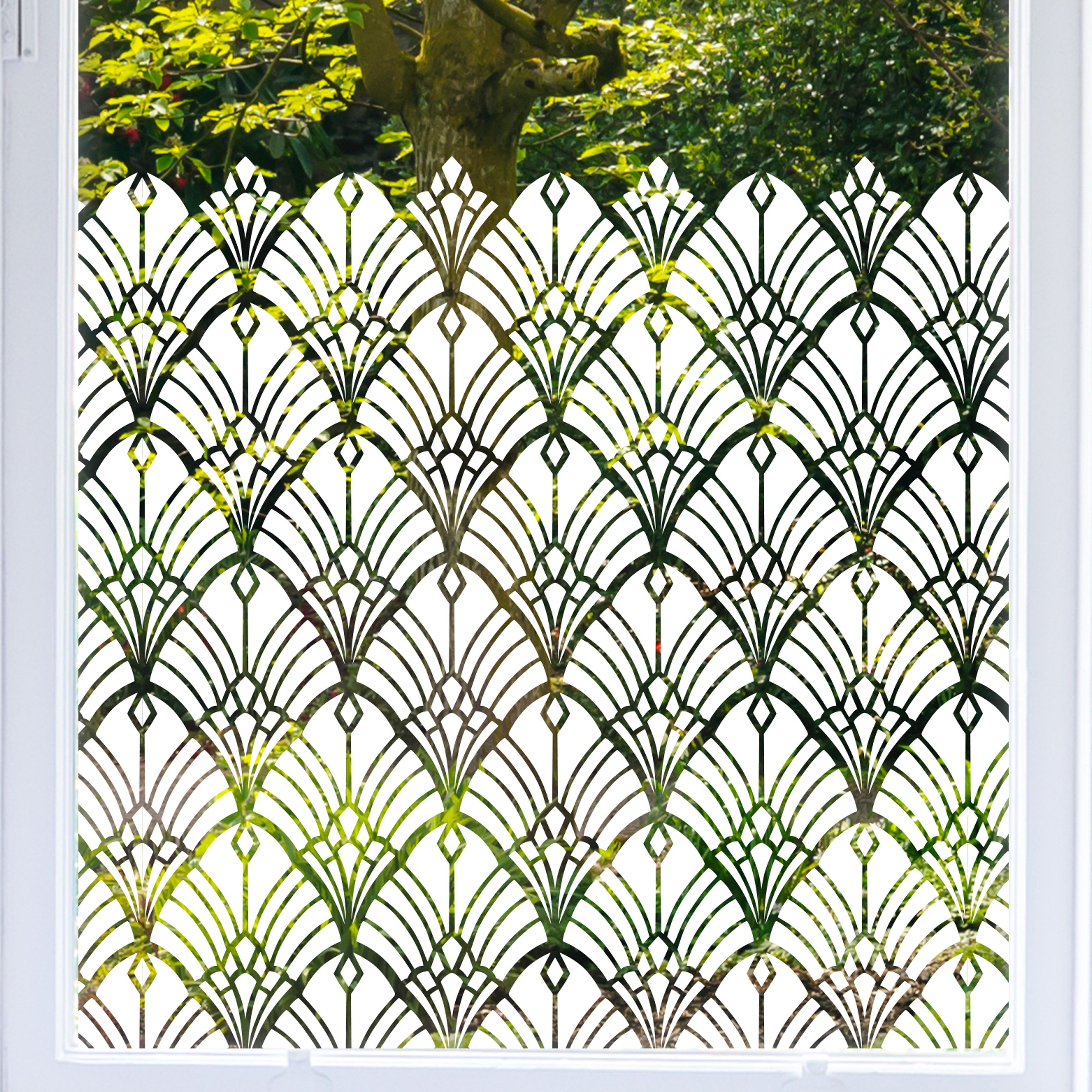 WINDOW FILM | Art Deco Borders – Dizzy Duck Designs