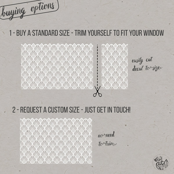 Chicago Clear Window Privacy Border – Dizzy Duck Designs