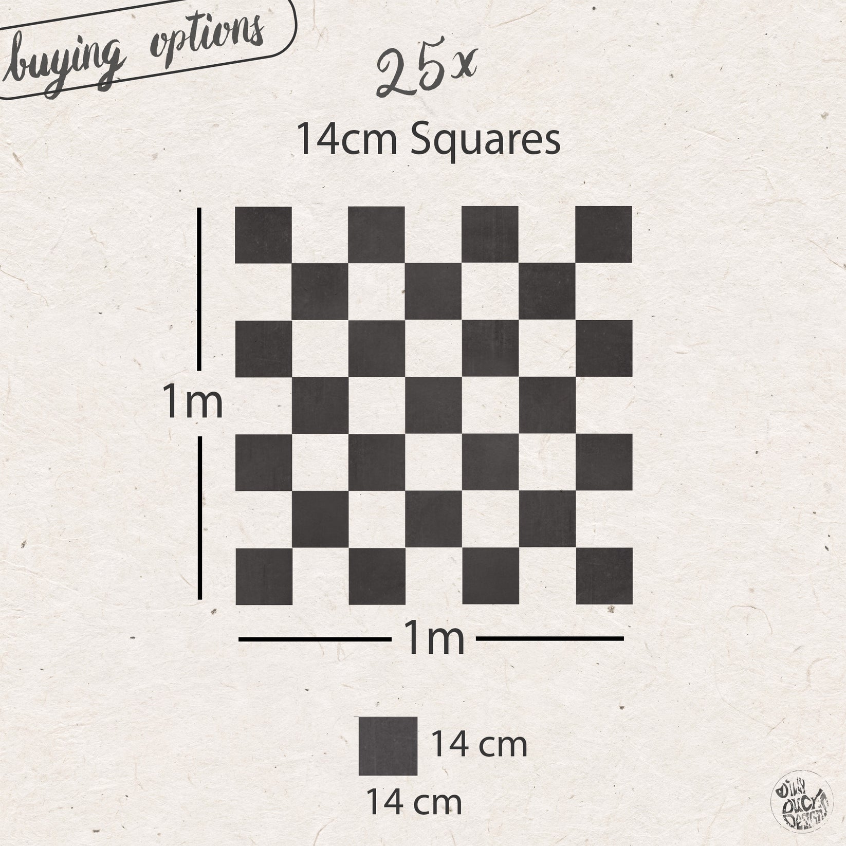 Checkerboard Wall Decal Set – Dizzy Duck Designs