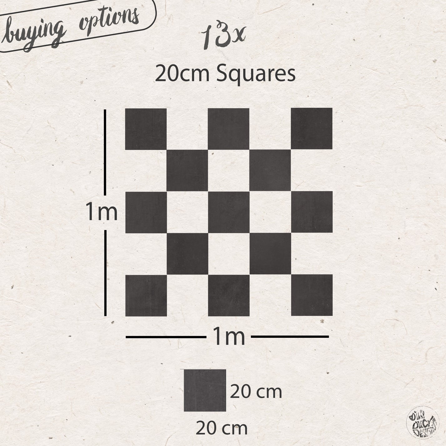 Checkerboard Wall Decal Set – Dizzy Duck Designs