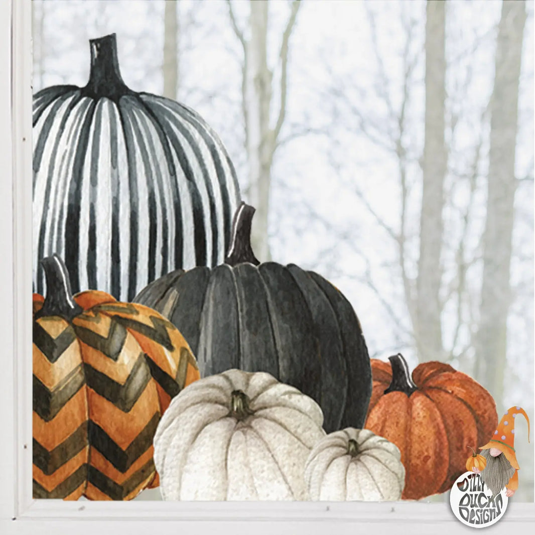 WINDOW | Autumn/Halloween – Dizzy Duck Designs