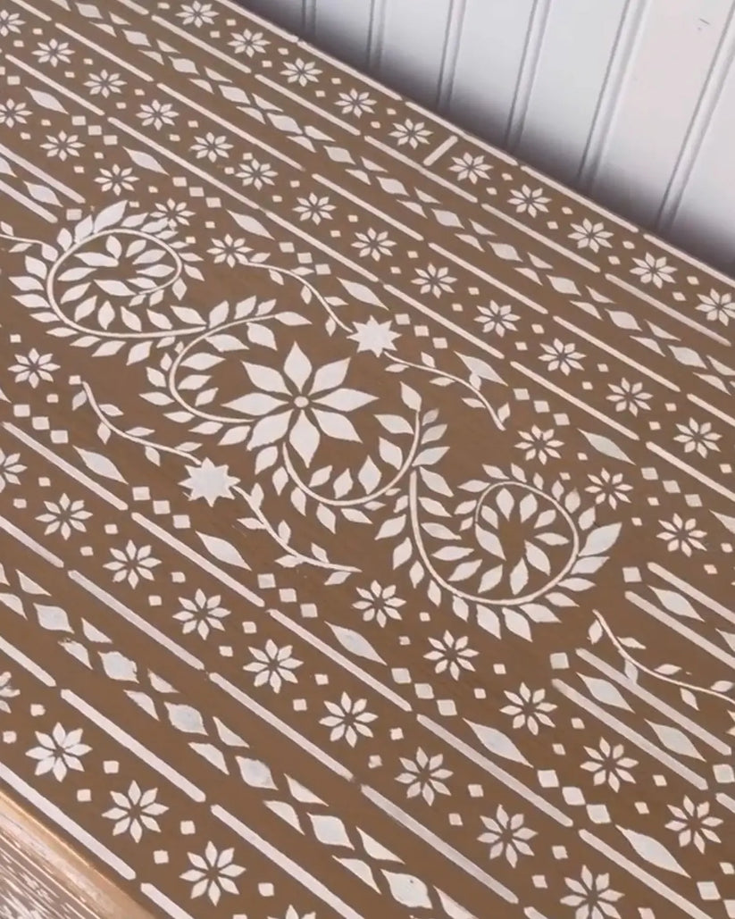 JAIPUR Indian Bone Inlay Stencil Set – Dizzy Duck Designs