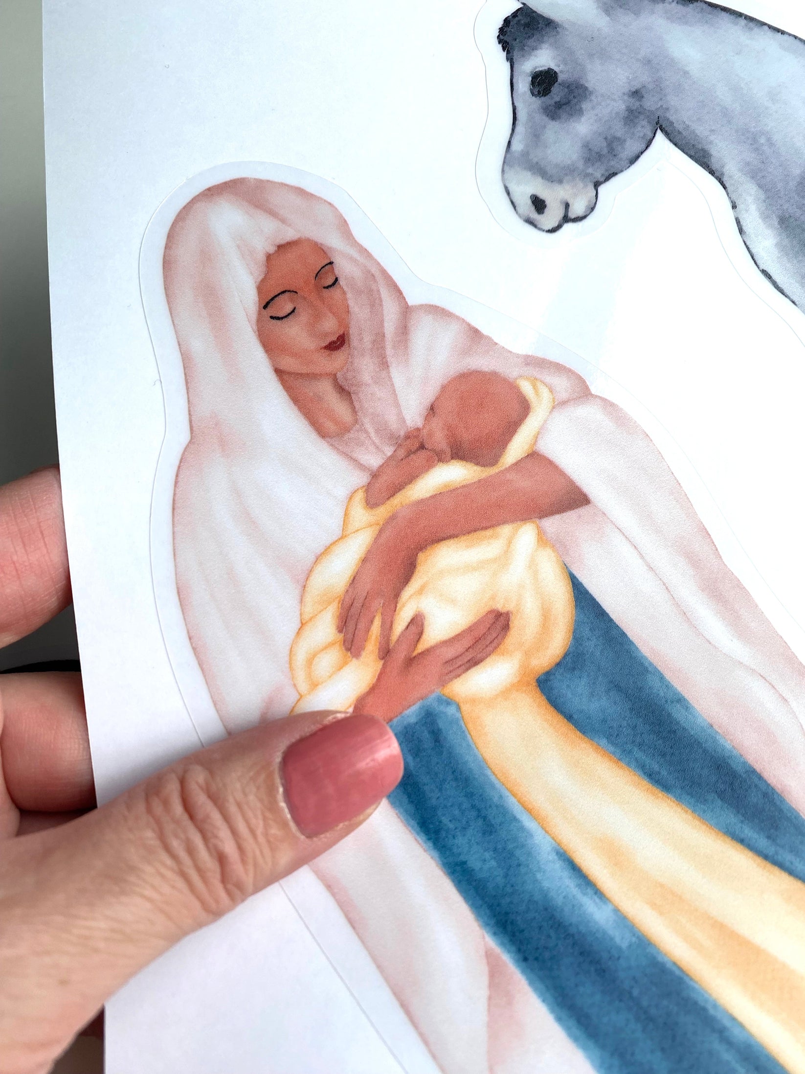 Nativity Scene Decal Set – Dizzy Duck Designs