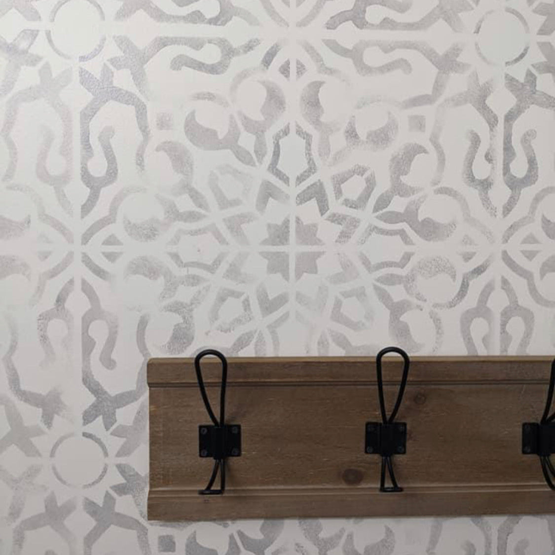 Nadia Faux-Tile Stencil – Dizzy Duck Designs