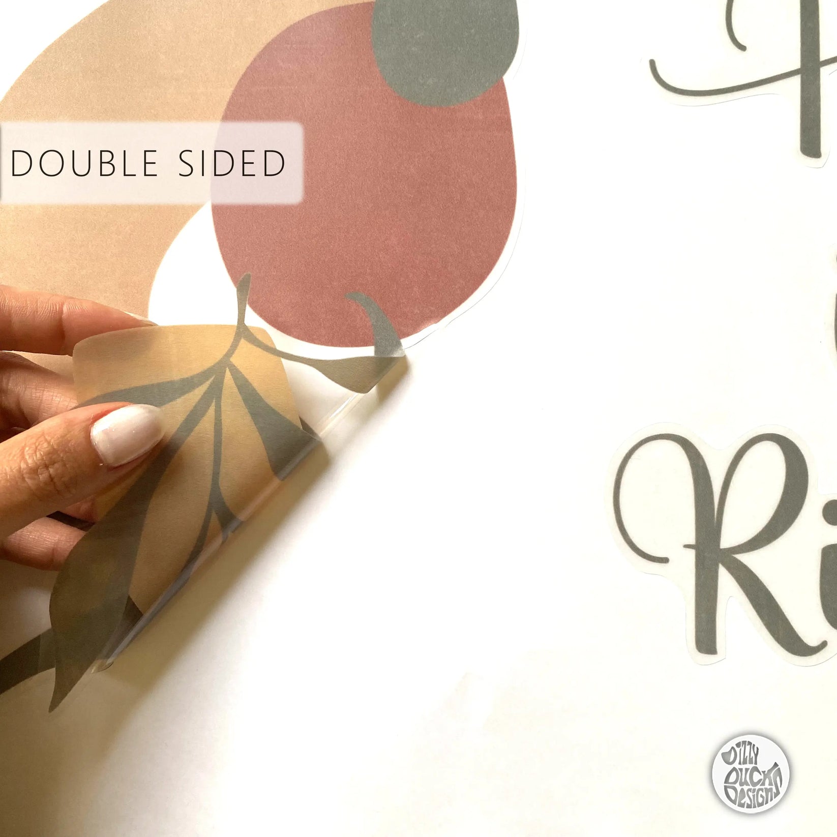 Boho He Is Risen Easter Empty Tomb Window Decal – Dizzy Duck Designs