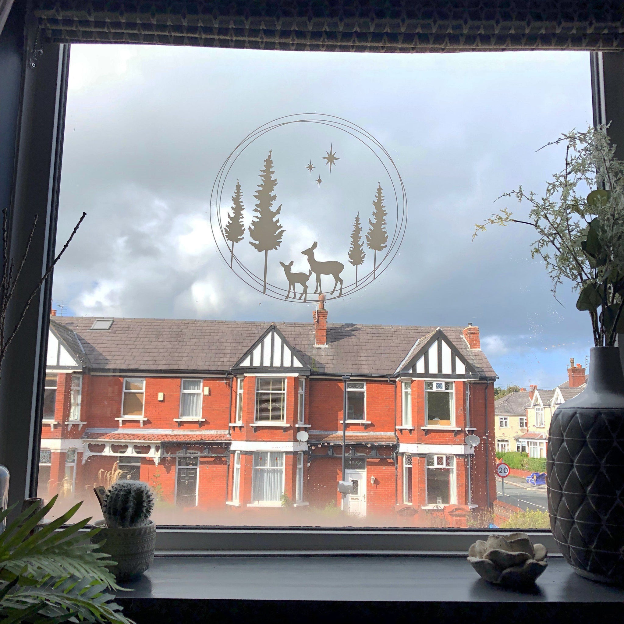 Deer Ring Window Decal – Dizzy Duck Designs