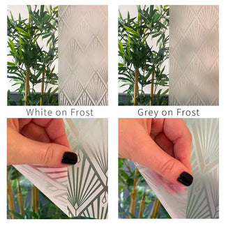 Empire Frosted Window Privacy Border – Dizzy Duck Designs