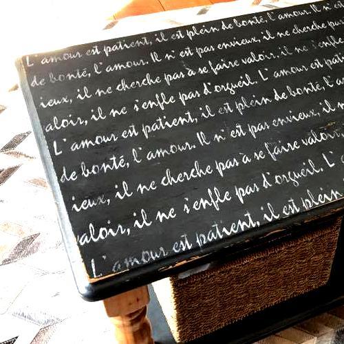 FRENCH SCRIPT Wall and Furniture Stencil – Dizzy Duck Designs