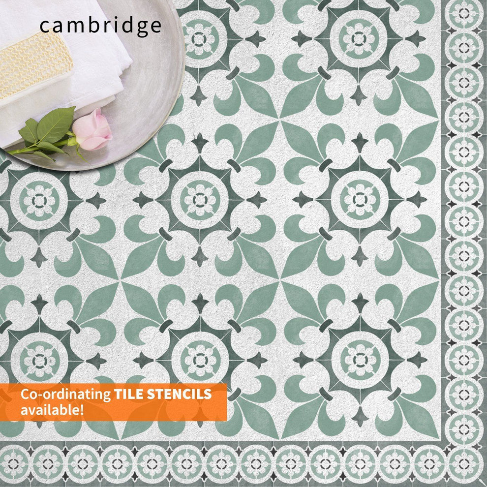 HARROW Tile Border Stencil – Dizzy Duck Designs