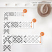 JANNAH Tile Border Stencil – Dizzy Duck Designs
