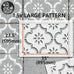 Jannah Patio Stencil - Rectangle Slabs – Dizzy Duck Designs