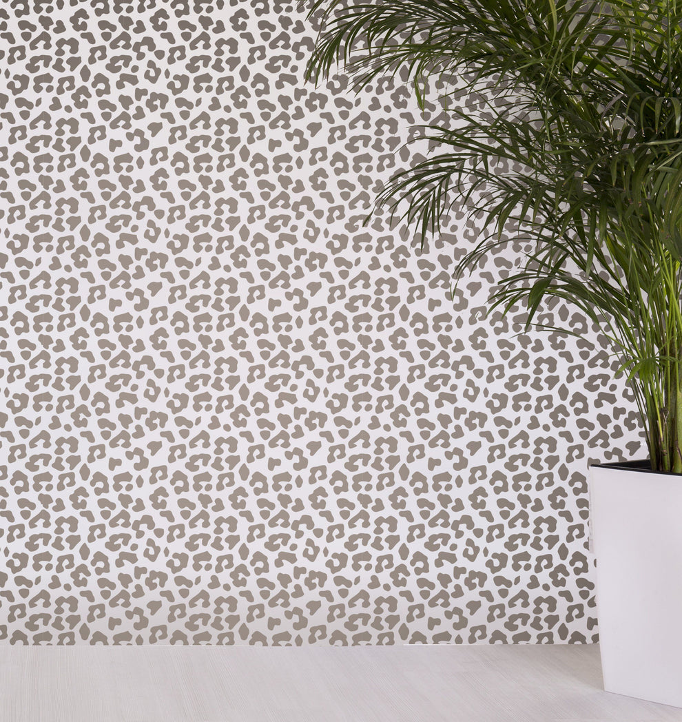 Leopard Print Wall Stencil – Dizzy Duck Designs