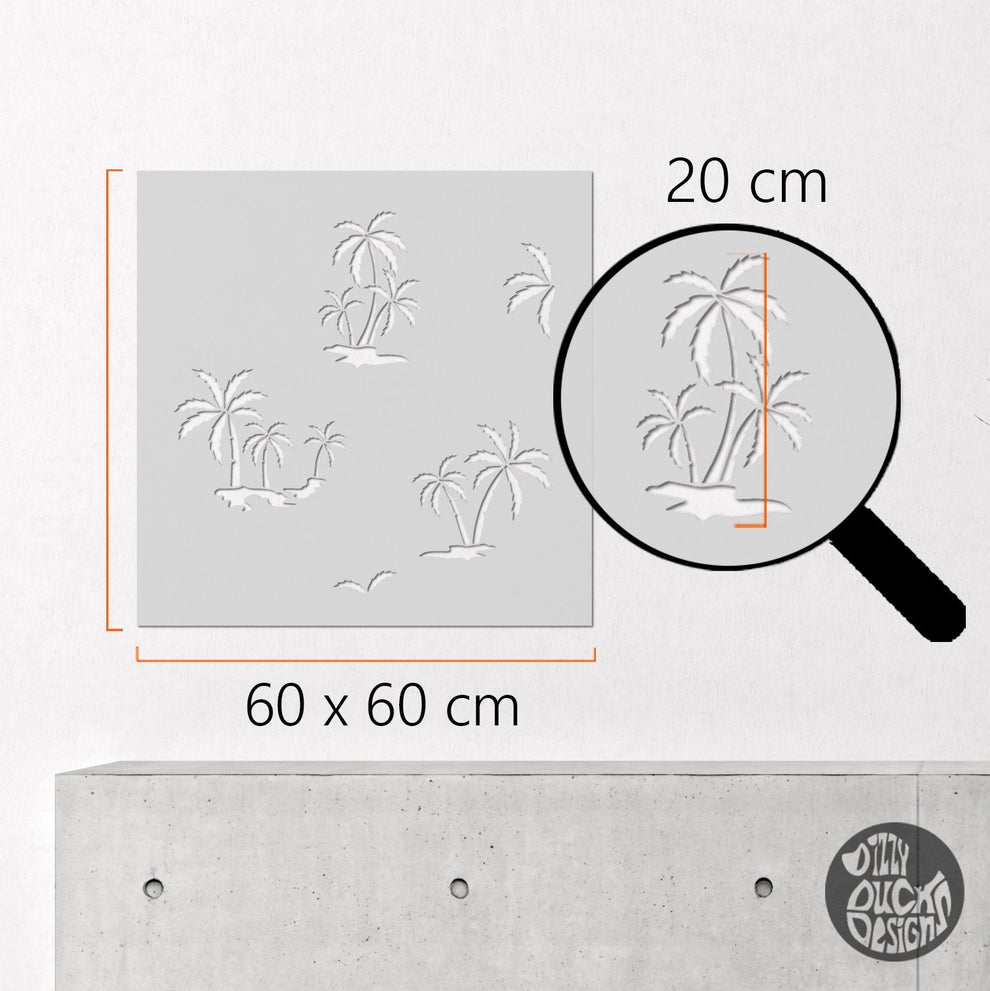 MIAMI Wall Stencil – Dizzy Duck Designs