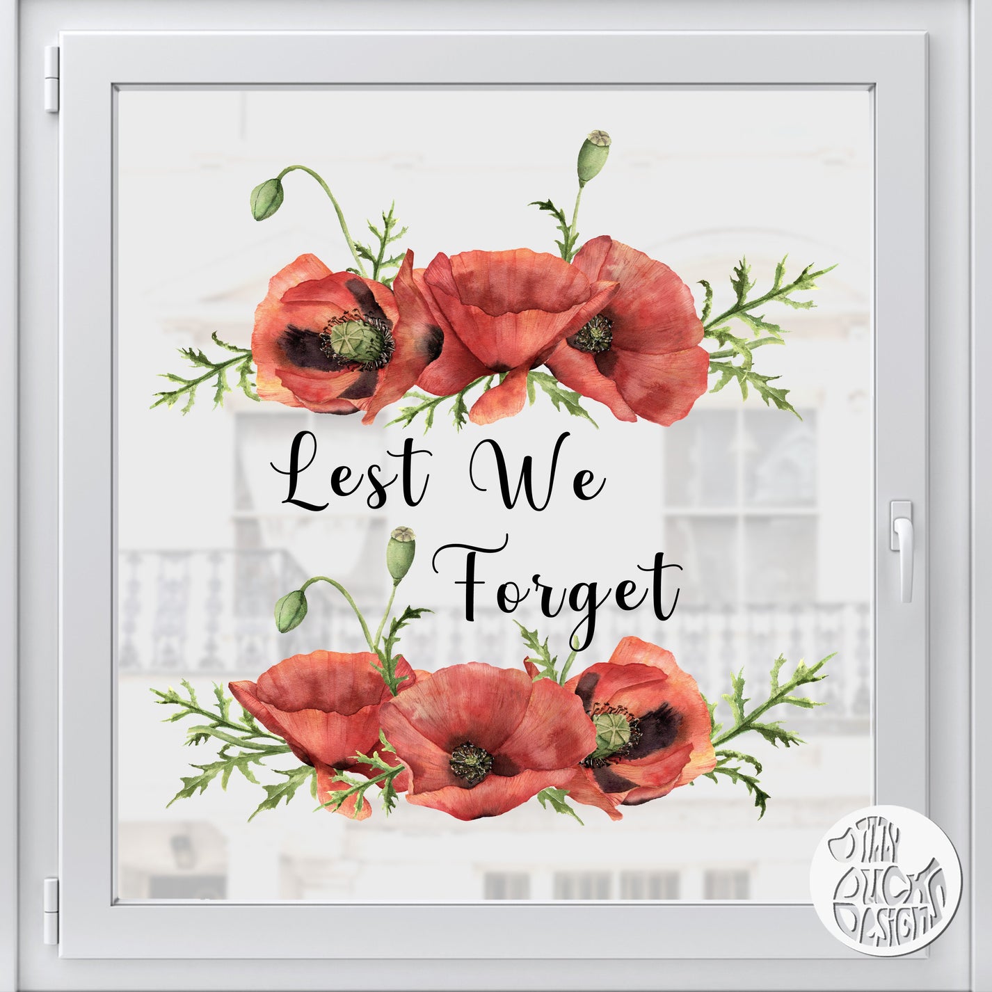 Remembrance Poppy Quote – Dizzy Duck Designs