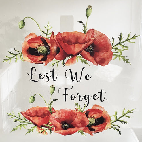 Remembrance Poppy Quote – Dizzy Duck Designs
