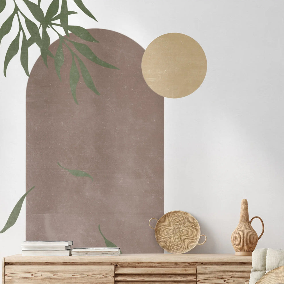 Sun Leaf Arch Wall Decal Set – Dizzy Duck Designs