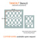 Tandilt Faux Tile Stencil – Dizzy Duck Designs