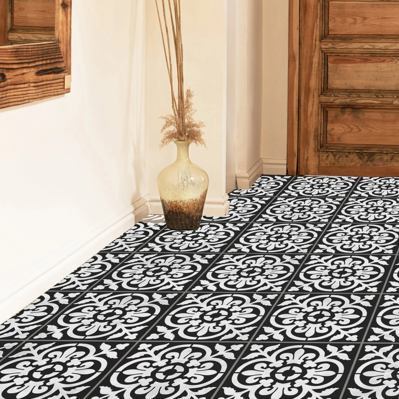 Valencia Faux-Tile Stencil – Dizzy Duck Designs