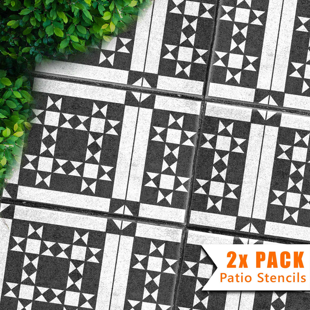 STENCIL | Patio Slab – Page 6 – Dizzy Duck Designs