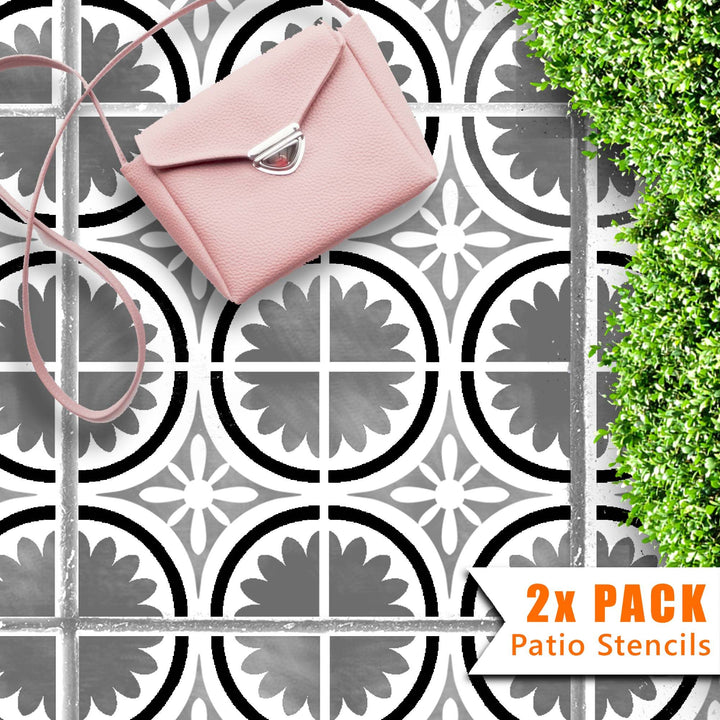 Patio Slab Stencils – Page 5 – Dizzy Duck Designs