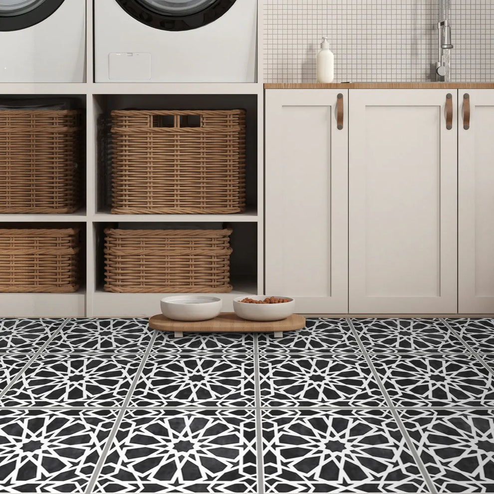 Zagora Faux-Tile Stencil – Dizzy Duck Designs
