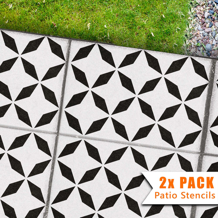Patio Slab Stencils – Page 5 – Dizzy Duck Designs